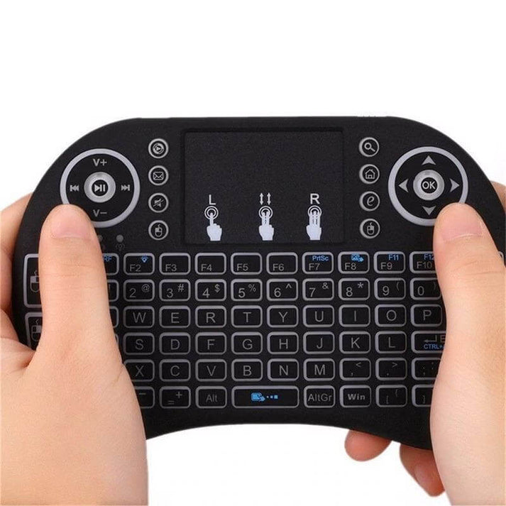 Superbox Official Store | Mini Wireless Keyboard with Touchpad ...